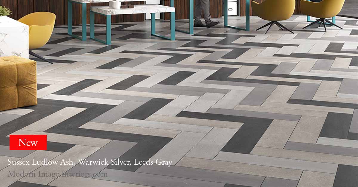 Sussex Glazed Porcelain WoodLook Tile Plank|Modern Image Interiors